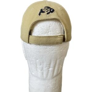 Nike | Accessories | Vintage Colorado Buffaloes Cu Buffs Spellout Gold ...
